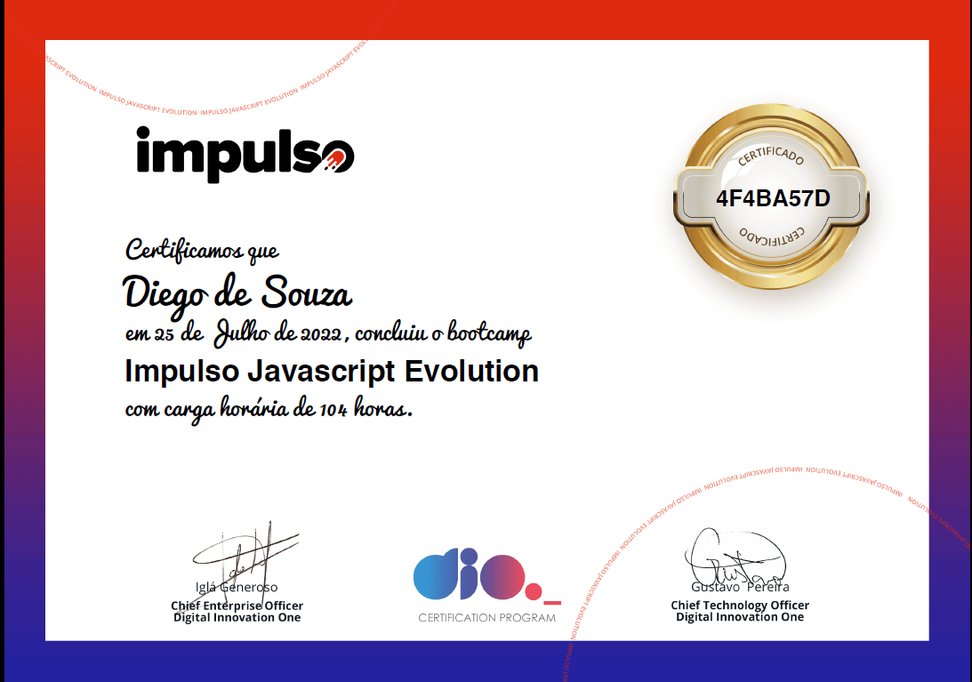 Diego de Souza Resume